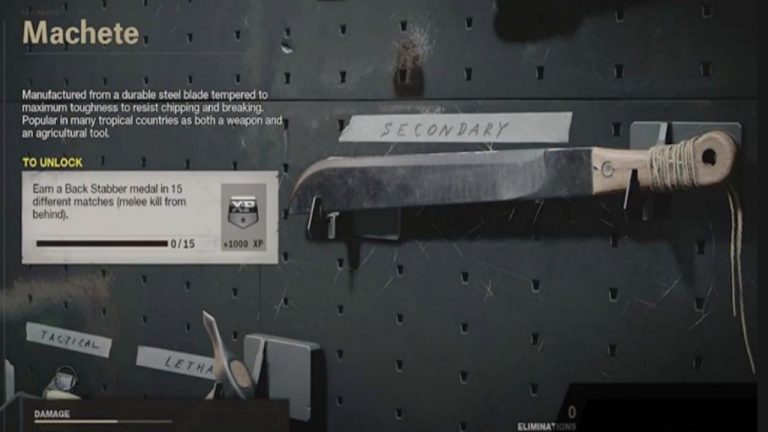 COD Warzone e Cold War: come si sblocca il machete