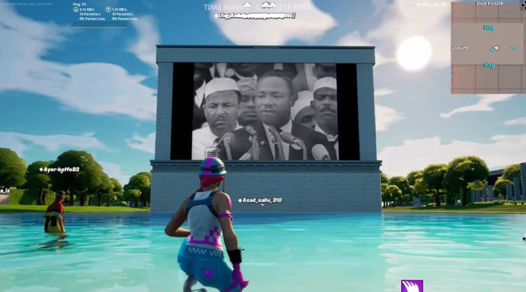 Anche Martin Luther King arriva su Fortnite - VIDEO