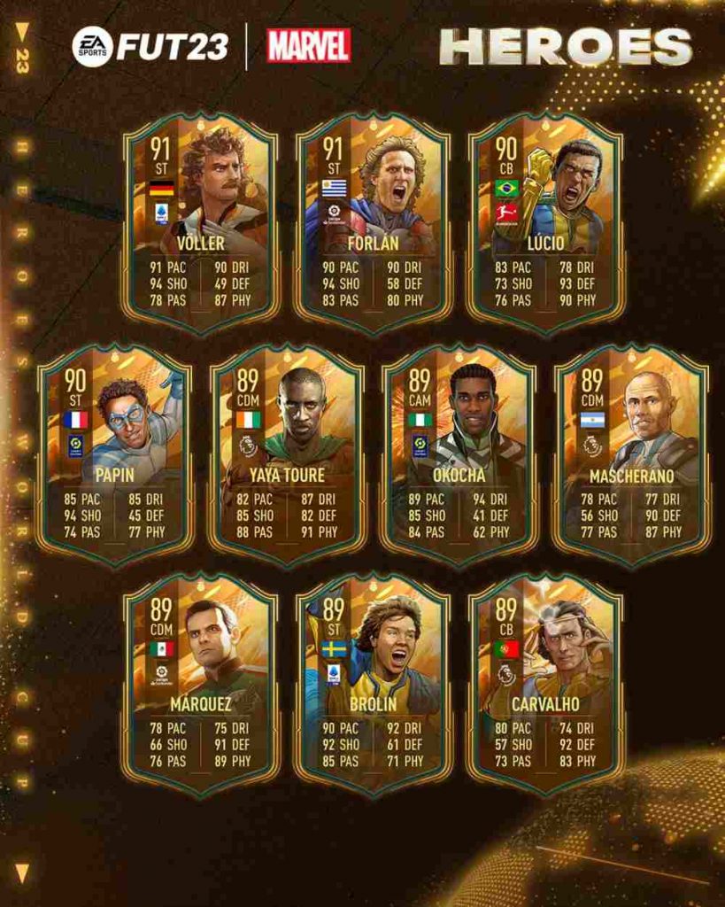 FIFA 23, ecco overall di 21 calciatori e le loro carte FUT - FOTO