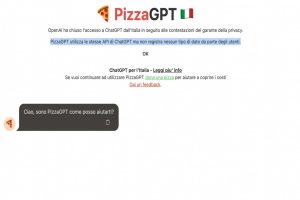 PizzaGPT, l'alternativa a ChatGPT in Italia: come funziona e chi l'ha ...